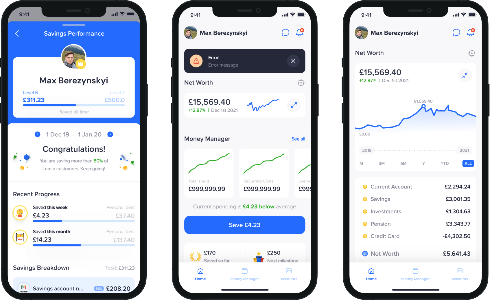Lumio | Fintech Application